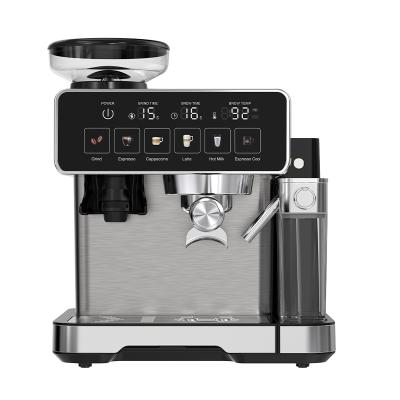 China Automatic Coffee Maker 20 Bar Cool Espresso Cool Milk Cappuccino Latte 2L Tank for sale