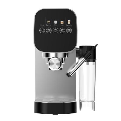 China Digital Semi Auto Espresso Machine 20Bar with Milk Tank for Home Office for sale