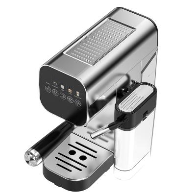 China Semi Automatic Coffee Machine 20Bar Digital Control with Milk Tank for sale