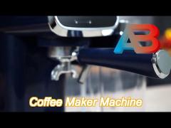 anbo plastic housing digital professional expresso coffee machine