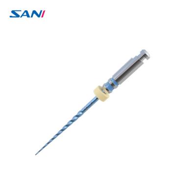 China ISO Flexible 3pcs/Pack Endodontic Niti Files For Root Canal Treatment for sale
