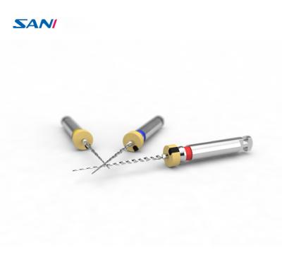 Cina Titanio flessibile Endo Files Heat Activation dentario del nichel del bambino 300rpm 19mm in vendita