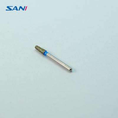 중국 OEM 8mm 치과 다이아몬드 Burs 높은 경도 내향 회전하는 계기 판매용