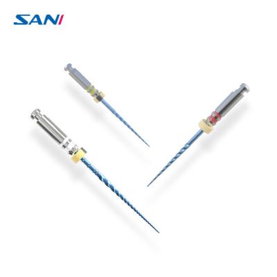 China DATEISYSTEM-blaue Nano-Beschichtung Niti 2.5N/CM Endodontic Dreh zu verkaufen