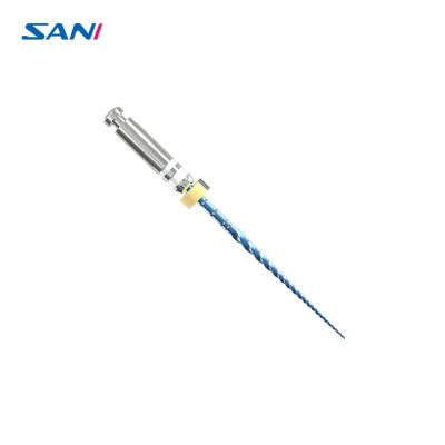 China DATEISYSTEM-blaue Nano-Beschichtung Niti 2.5N/CM Endodontic Dreh zu verkaufen