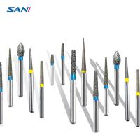 Κίνα Ασημένια 11mm FG οδοντική πιστοποίηση FDA Burs διαμαντιών ανοξείδωτου προς πώληση
