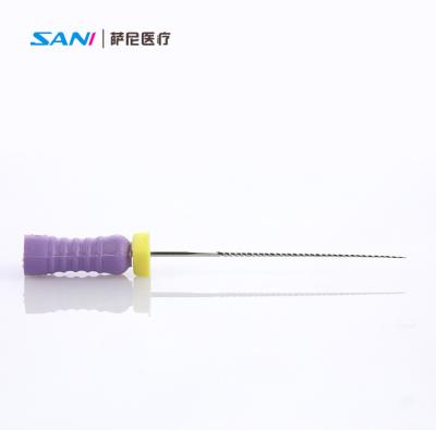 China Class I 6pcs/Box Dental Rotary Stainless Steel K Files FDA Certification for sale