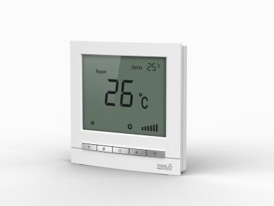 中国 白い 220V AC 立場の LCD 表示が付いているデジタル部屋のサーモスタットだけ 販売のため