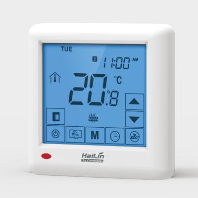 中国 注文の白い自動転換のデジタル暖房のサーモスタット 50Hz/60Hz 販売のため