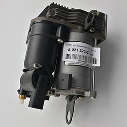 Cina Pompa di aria d'acciaio della pompa OE# A2213200704 del compressore della sospensione dell'aria del benz W221 AMK di Mercedes in vendita