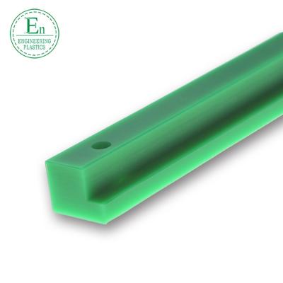 Cina CNC di plastica verde che lavora le parti a macchina a catena della trasmissione della ferrovia di guida in vendita