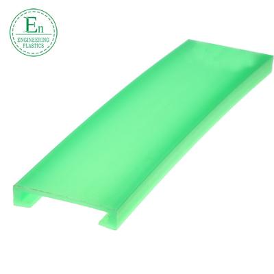 Cina CNC di plastica verde che lavora le parti a macchina a catena della trasmissione della ferrovia di guida in vendita