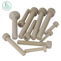China High Temperature Resistance Plastic PEEK Screw for sale