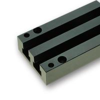 China Plastic Parts Cnc Machining Elevator Window Extrude UPE Linear Guide Rail for sale