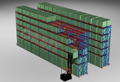 China Industrial Warehouse Steel Racking Systems , Versatile Selective Pallet Rack for sale
