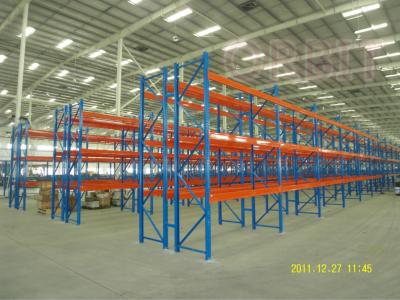China Industrial Warehouse Steel Racking Systems , Versatile Selective Pallet Rack for sale