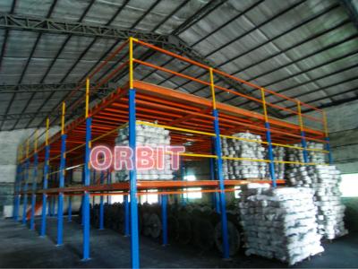 中国 1000kg/オフィスのための頑丈な産業中二階床貯蔵 販売のため