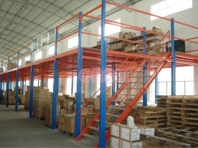 中国 1000kg/オフィスのための頑丈な産業中二階床貯蔵 販売のため