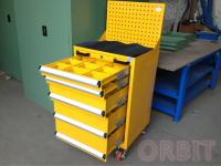 China Workshop Storage Tool Chest Cabinet 600×545×745mm with 4-15 Drawers and 50-200KG Load Capacity for sale