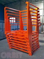 China Detachable Stackable Heavy Duty Stacking Rack 1000-2000KG Capacity 1400×900×1200mm Distribution Center Storage for sale
