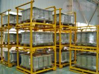 China Detachable Stackable Heavy Duty Stacking Rack 1000-2000KG Capacity 1400×900×1200mm Distribution Center Storage for sale