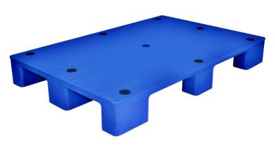 China Durable / Light Weight Recycled Plastic Pallets For Logistic , Blue / Red for sale