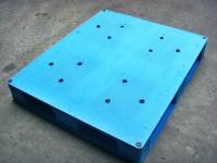 China Custom Stackable Plastic Pallets 1000x1000x150mm with 6T Static Load for Industrial Shipping for sale