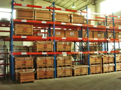 China Strong Loading Support Steel Pallet Racks , Storage Solutions Conventional Pallet Racking for sale