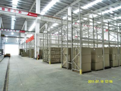 Cina Scaffale selettivo adattabile concentrare del pallet di stoccaggio con rivestimento della pittura del cappotto della polvere in vendita