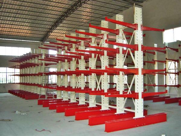 Blue / Orange Cantilever Racking System