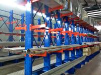 China Long Span Cantilever Storage Racks - Single/Double Sided High Density Racking System with 300-700KG Arm Capacity and 1200mm Width for sale