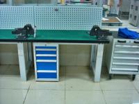China Powder Coating Industrial Workbenches 1500-2100mm with 4 Drawers, 500-2000kg Load Capacity for sale