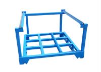 China Custom Adjustable Stacking Shipping Rack with Steel Plate - 1000-2000KG Capacity, Up to 5 High Stacking for sale