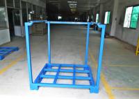 China Custom Adjustable Stacking Shipping Rack with Steel Plate - 1000-2000KG Capacity, Up to 5 High Stacking for sale