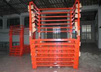 China Warehouse Portable Stacking Racks - Cold Rolling Steel, 1000-2000KG Capacity, Up to 5 High Stacking for sale