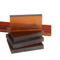 China Amber Ultem PEI Plastic Sheet Board Engineering Plastic Polyetherimide for sale