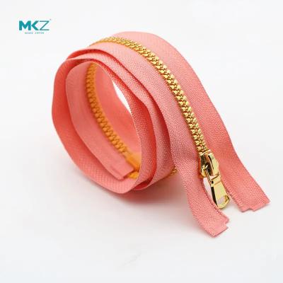 Cina Chiusura lampo di plastica della resina del vestito da rosa #5 #7 #8 #10 dell'estremità aperta in vendita
