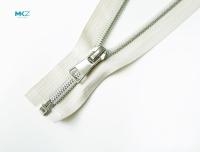China White Open End Zippers for sale