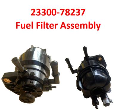 China 23300-78237 Silver Gray Heavy Duty Carbon Steel Fuel Filter Assembly Hino Truck Parts for sale