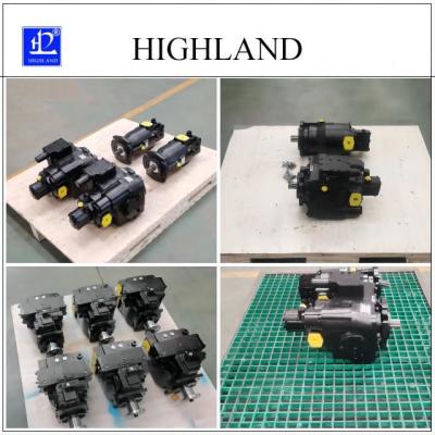 China Highland High Displacement Hydraulic Concrete Mixer Piston Pumps for sale