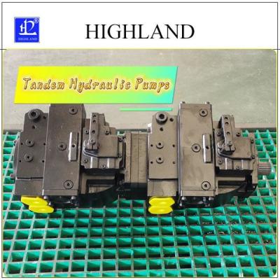 China Harvesting Machinery Tandem Hydrostatic Pump Hydraulic System Components for sale