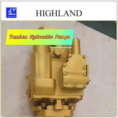 China 90Ml/R Tandem Hydraulic Pumps Harvesting Machinery Hydrostatic Pump for sale