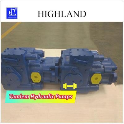 China Compact  Tandem Hydraulic Pumps Closed Circuit Hydraulic System Applications for sale
