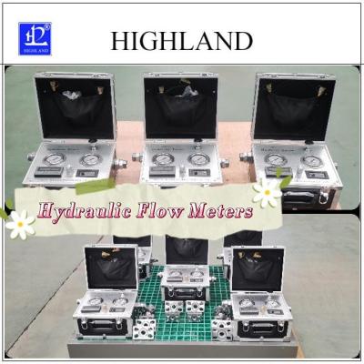 China Compact MYHT-1-5 Hydraulic Flow Meters For Excavators Testing Hydraulic Flow Rate for sale