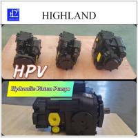 China High Pressure Hydraulic Piston Pump 35Mpa Cast Iron HPV110 for Agricultural Machinery for sale