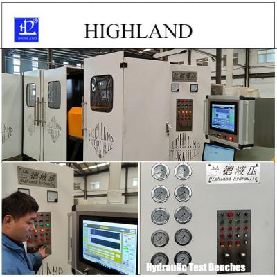 China Fully Automatic Hydraulic Test Benches By HIGHLAND Easy To Operate Testing Hydraulic Machine for sale