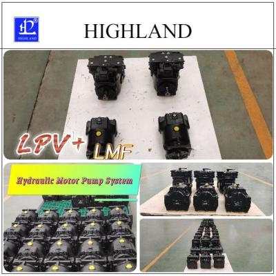China Manual And Hydraulic Variable Control Axial Piston Pumps 90ml/r LPV90 LMF90 for sale