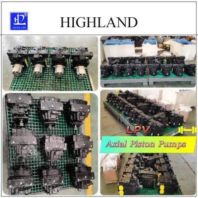 China Cast Iron Hydraulic Transmission Piston Pump For Black Color With High Pressure Capability for sale