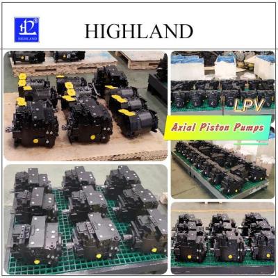 China Cast Iron Hydraulic Transmission Piston Pump For Black Color With High Pressure Capability for sale