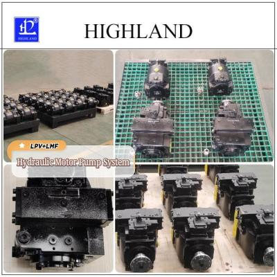 China Sistema de bomba de motor hidráulico para alto rendimiento en hierro fundido en venta